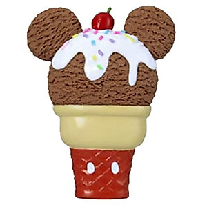 Disney Food Magnets- Mickey Ice Cream Bar, Cone, and Donut for Fridge (3 Pieces)