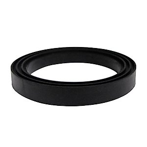 Plumb Pak K832-2 Flat Flush Valve Shank Washer, Rubber, 3/4 in H X 5-1/2 in W, Black