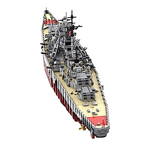 Bismarck Battleship Building Block Bricks Model MOC Toys Gift(7164 PCS)