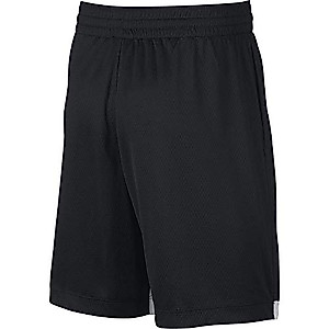 Nike 8" Dry Short Trophy, Dri-FIT Boys' training shorts, Athletic shorts, Black/White/White, XS