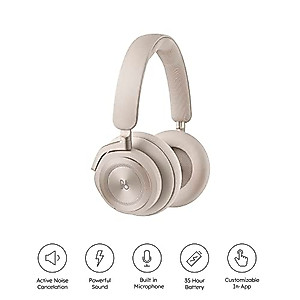 Bang & Olufsen Beoplay HX – Comfortable Wireless ANC Over-Ear Headphones - Sand
