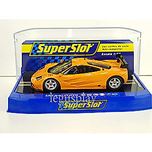 Slot Car Scalextric Superslot H4102 Compatible McLaren F1 GTR Papaya Orange