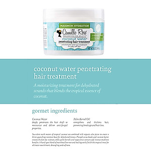 Camille Rose Coconut Water Penetrating Hair Treatment, 8 oz
