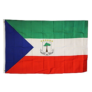 Equatorial Guinea - 3' x 5' Polyester World Flag