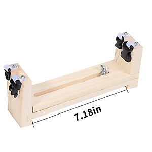 Adjustable Length Paracord Jig Bracelet Maker Wooden Frame-Paracord Braiding Weaving Craft Tool Kit, Wristband Maker