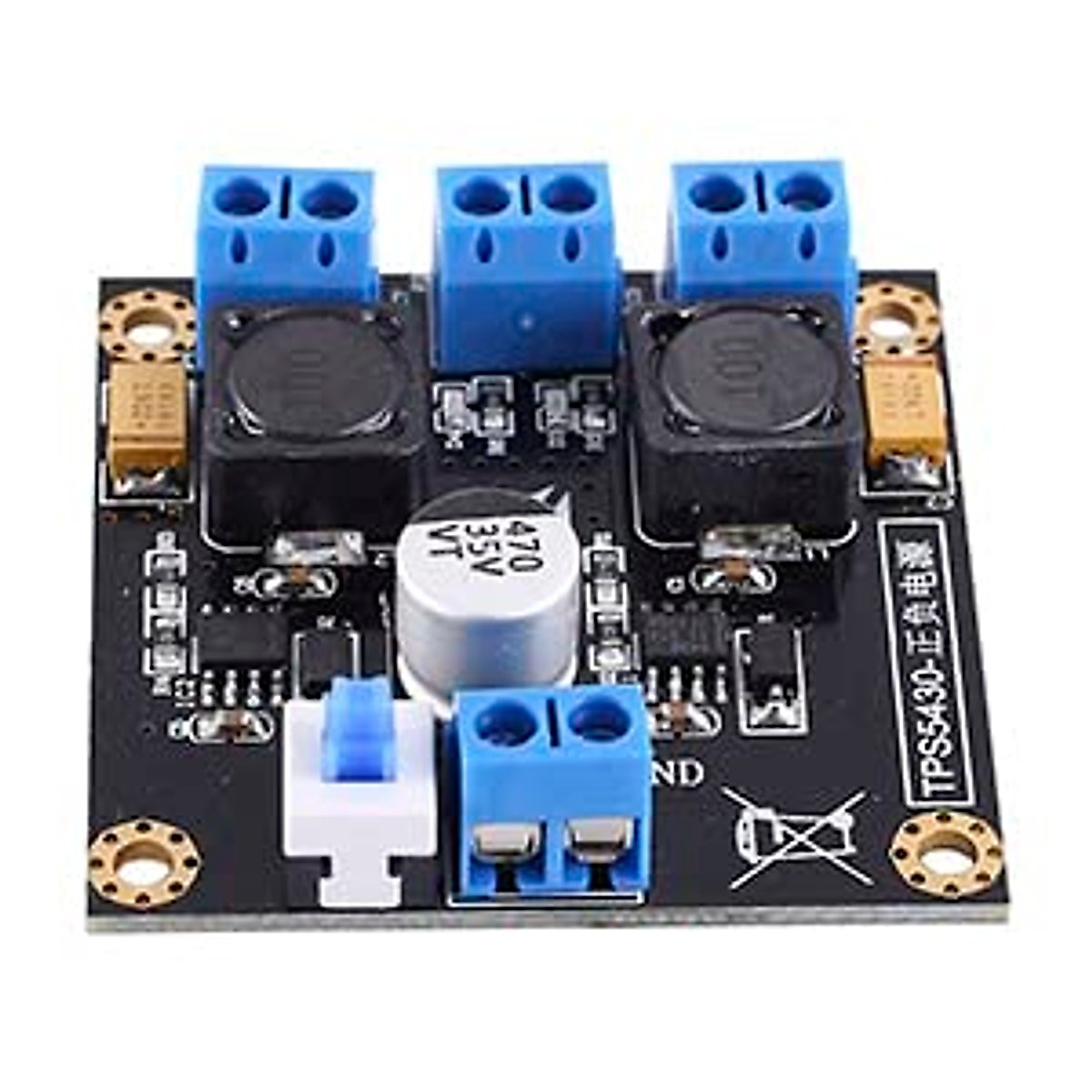 DONGKER TPS5430 Voltage Regulator Module,DC-DC -12V 12V Positive Negative Dual Output Module Power Supply Module with Switching