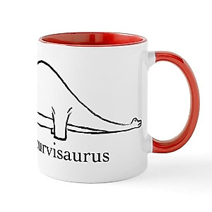 CafePress Normalsaur Mugs Ceramic Coffee Mug, Tea Cup 11 oz