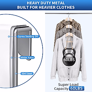 EastLink 18 Pcs Space Saving Hanger Hooks, Metal Heavy Duty Clothes Hanger Connector Hooks, Shark Shape Closet Space Saver, Free Up to 3X More Space, Fit Most Types of Clothes Hangers