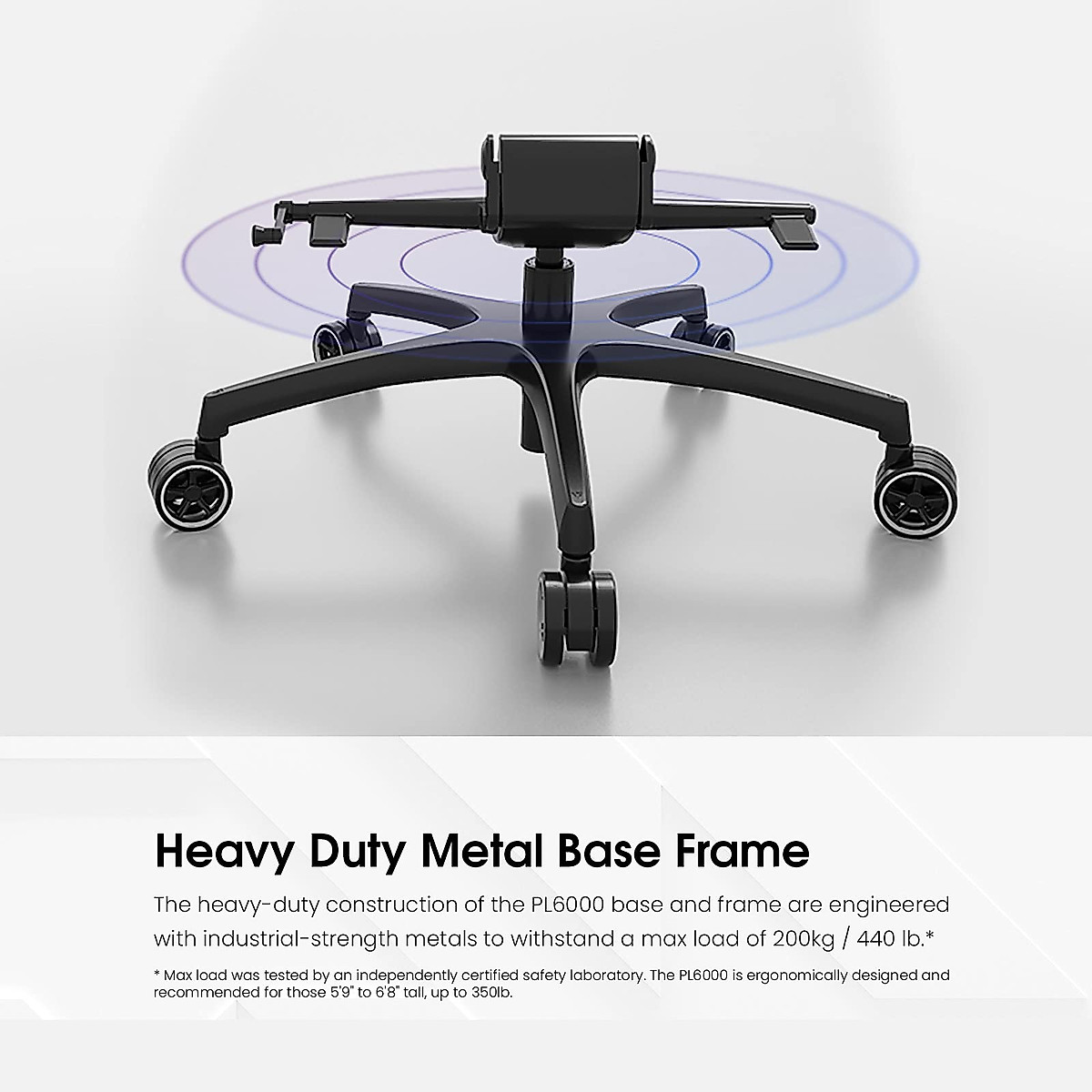 Vertagear Racing Seat Home Office Ergonomic High Back Game Chairs, S-Line SL4000 Medium BIFMA Cert, Black/Carbon