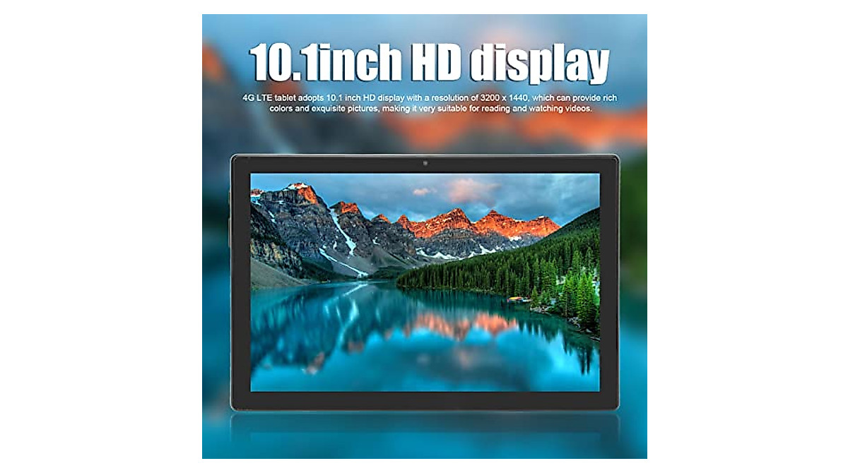 10.1 Inch Dual SIM Tablet - 4G LTE, 256GB Storage