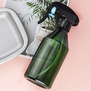 Tennedriv Green Watering Can for Indoor Plants with Long Spout, Water Spray Bottle for Plants, Plant Mister Spray Bottle