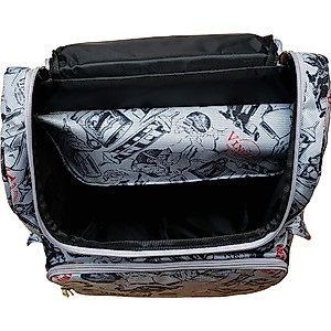 Vincent Master Backpack Travel Stylist Barber Bag (Silver)