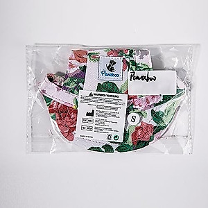 Pawaboo Dog Baseball Cap, Adjustable Dog Outdoor Sport Sun Protection Baseball Hat Cap Visor Sunbonnet Outfit with Ear Holes for Puppy Small Dogs, XL, Floral Purple