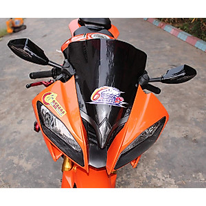 Motorcycle Led Turn Signal Side Mirrors For Yamaha YZF600 YZF R6 FZR600 Honda CBR600