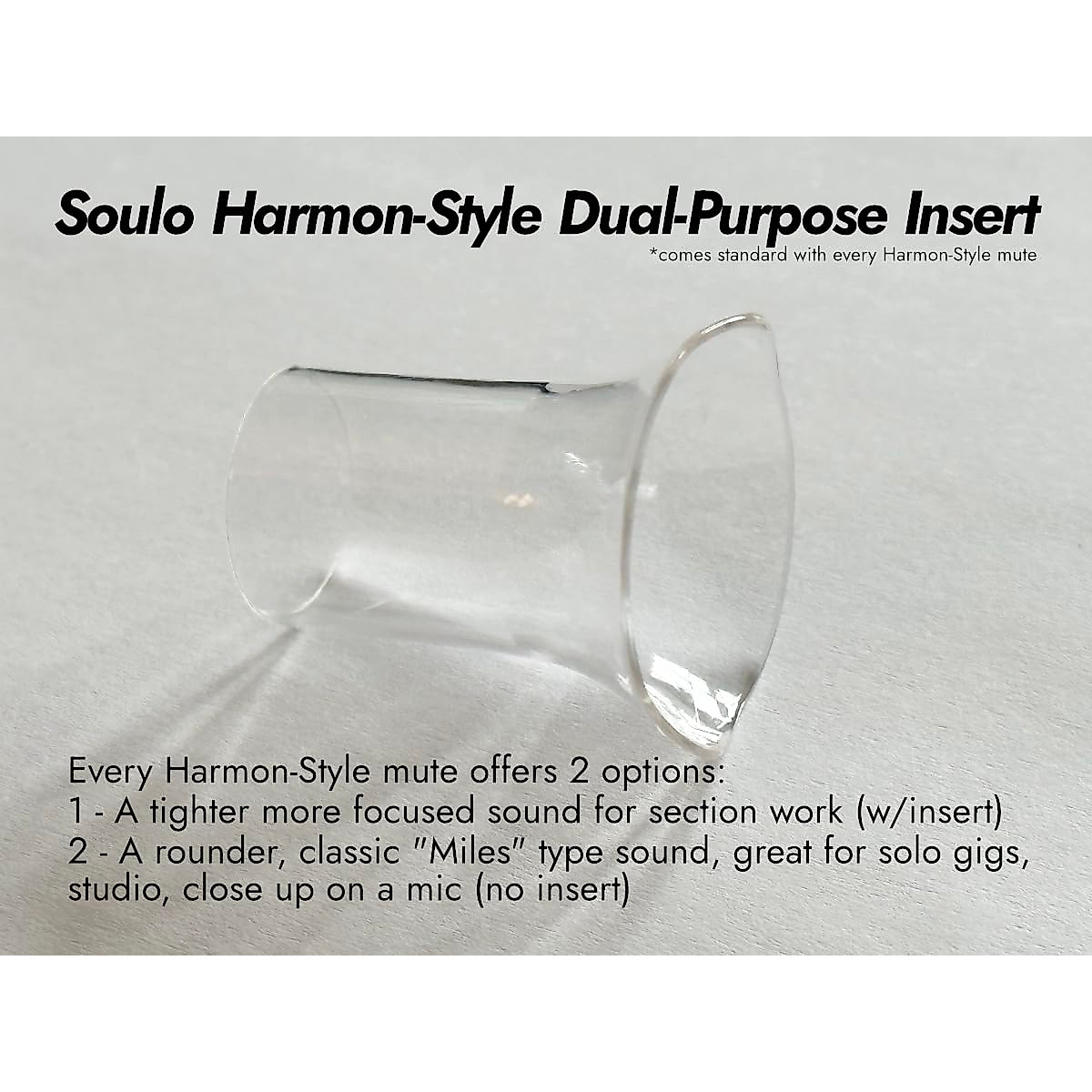 Soulo SM8525 Copper Bottom Harmon Style Mute