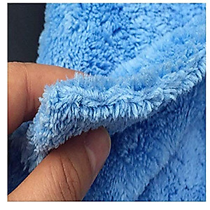 Kingsheep 6Pack Car Microfiber Towel for Auto Thick Buffing Microfiber Cleaning Cloth 16"x16" Plush Polishing Drying Towels 450gsm Detailing Cloths