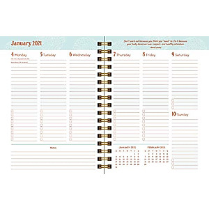 Posh: Deluxe Organizer 17-Month 2020-2021 Monthly/Weekly Planner Calendar: So Much Gratitude