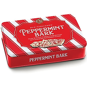 A Gift Inside Handmade Layered Dark and White Chocolate Peppermint Bark
