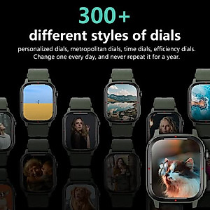 Military Smart Watches for Men(Answer/Make Calls), 1.91'' Fitness Tracker Watch 123 Sport Modes Outdoor Sport Watch with Heart Rate Blood Oxygen Sleep Monitor Steps Calories for Android and ios Phone