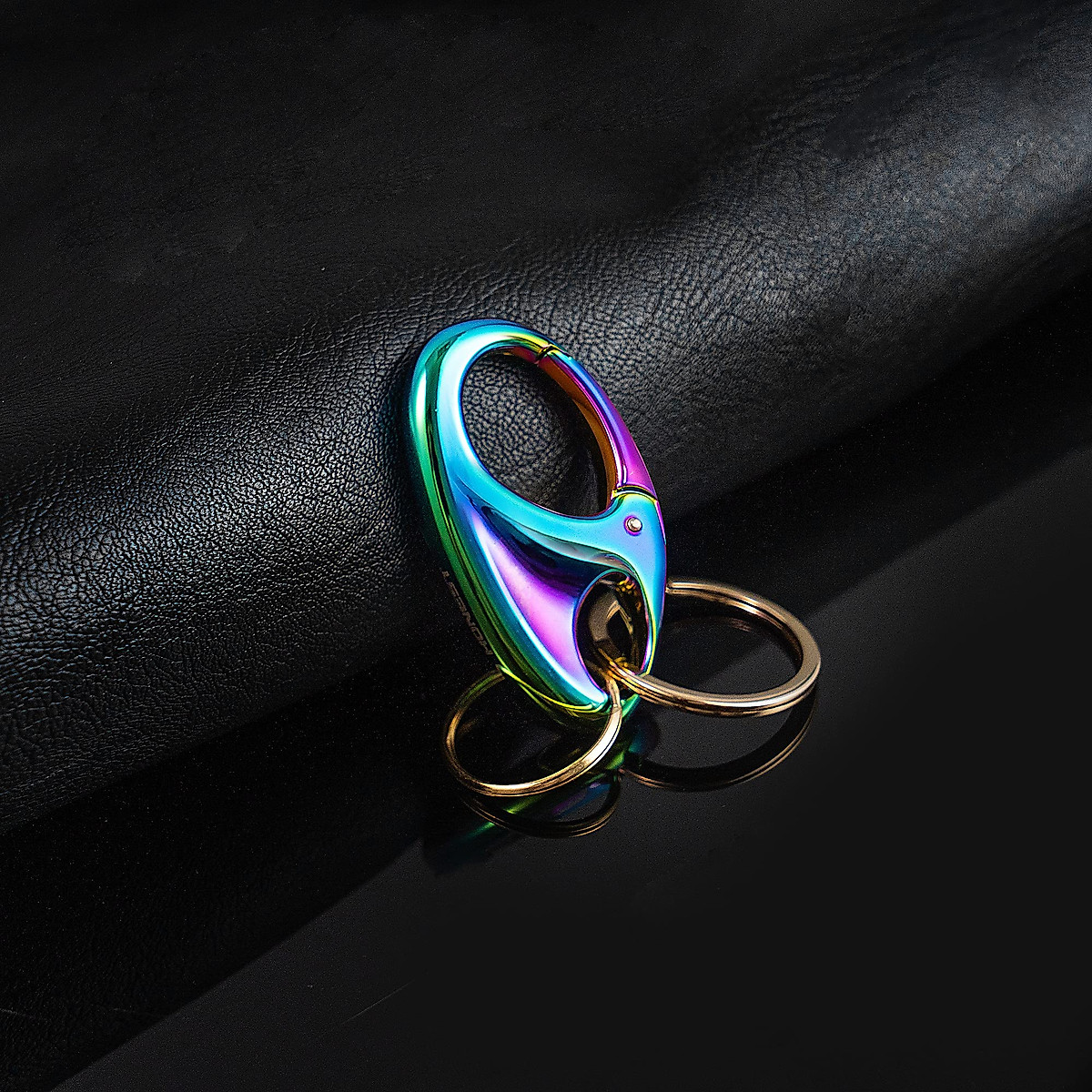 Nutale Key Ring Clip, Car Keychain Clip, Key Chain Ring for Men and Women (Colorful)