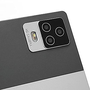 HEEPDD Tablet PC, 5G WiFi 10.1 Inch Tablet 12GB 256GB Octa Core CPU 8MP Front 16MP Rear US Plug 100-240V 1920x1200 Resolution for Android 12.0 for Reading for Elderly (Silver)