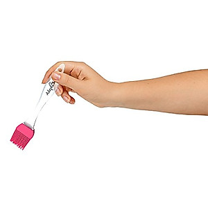 Silicone Basting & Pastry Brushes by AdeptChef, Great for BBQ Meat, Cakes & Pastries – Heatproof, Flexible & Dishwasher Safe, EASY Clean, Food Grade, BPA Free, BUY YOUR SET OF 4 TODAY!