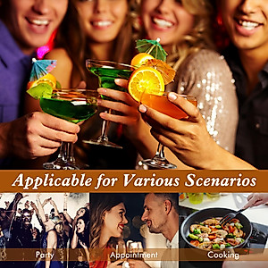 Cocktail Smoker Kit with Torch, 4 Flavors Wood Chips, Fashioned/Bourbon/Drink Smoker Infuser Kit, Birthday Anniversary Unique Gifts for Dad Boyfriend Husband Grandpa(No Butane)