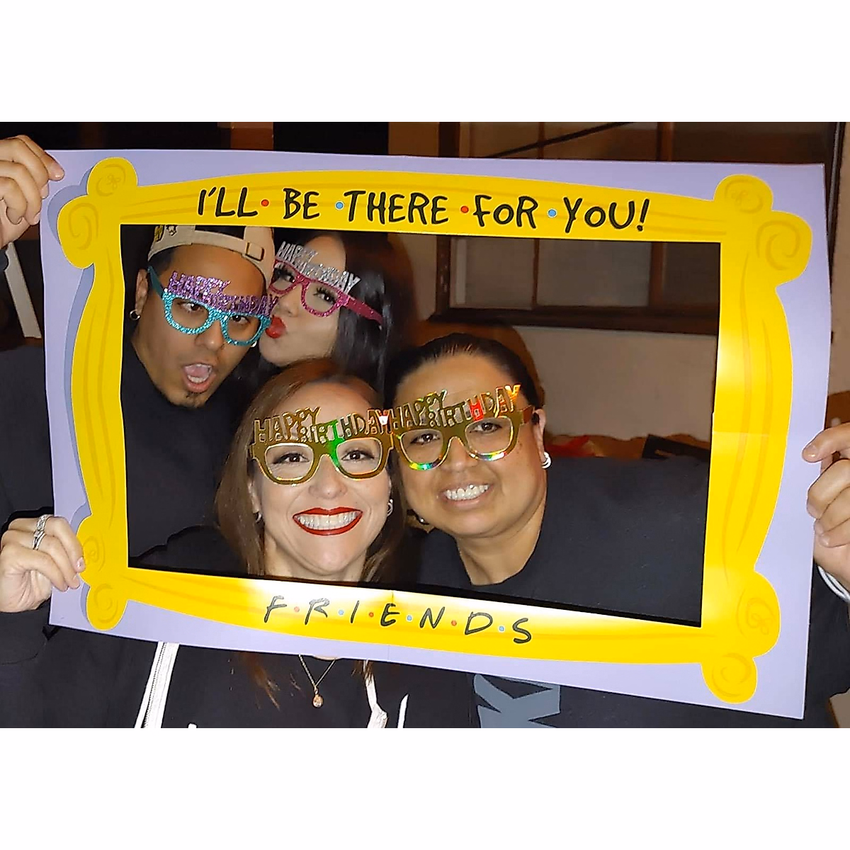 Friends Birthday Party Decorations-Friends Themed Photo Booth Props for Friends tv Show Party Decorations,Graduation Party, Birthday Party Supplies, Bachelorette Party Decorations