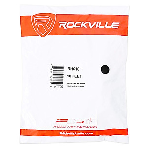 Rockville RHC10 10 Foot Speakon to Bare Wire Speaker Cable,16 Gauge,100% Copper