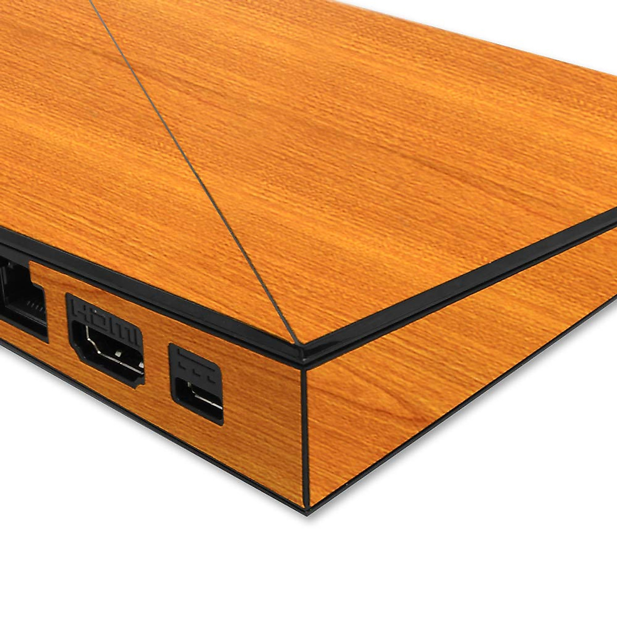 Skinomi Light Wood Full Body Skin Compatible with NVIDIA Shield TV (2015)(Full Coverage) TechSkin Anti-Bubble Film