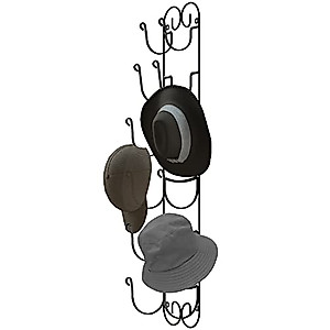 DecoBros Wall Mount Multi-Purpose Towel/Wine/Hat Rack, Bronze