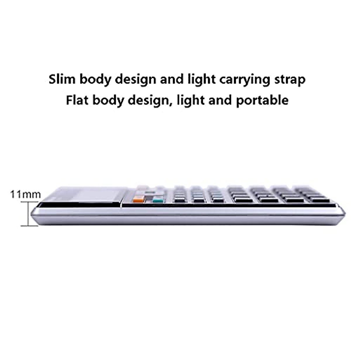 Calculator,Advanced Scientific Gray Financial Calculator,12-Digit Two-line Display Screen,Battery-Powered,School Students Calculators