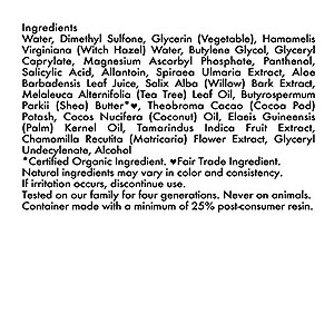 SheaMoisture Clarifying Toner for Problem Skin African Black Soap with Tea Tree Oil 4.4 oz