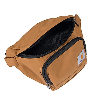 Carhartt Adjustable Waist Pack, Durable, Water-Resistant Hip Pack, Classic Waist Pack, Carhartt Brown