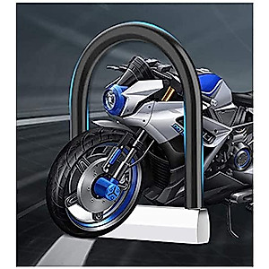 VIGAT Bicycle Lock U-Shaped Lock Anti-Theft Lock Crescent Lock Core, Anti-Hydraulic Shear, Suitable for Motorcycle/Bike