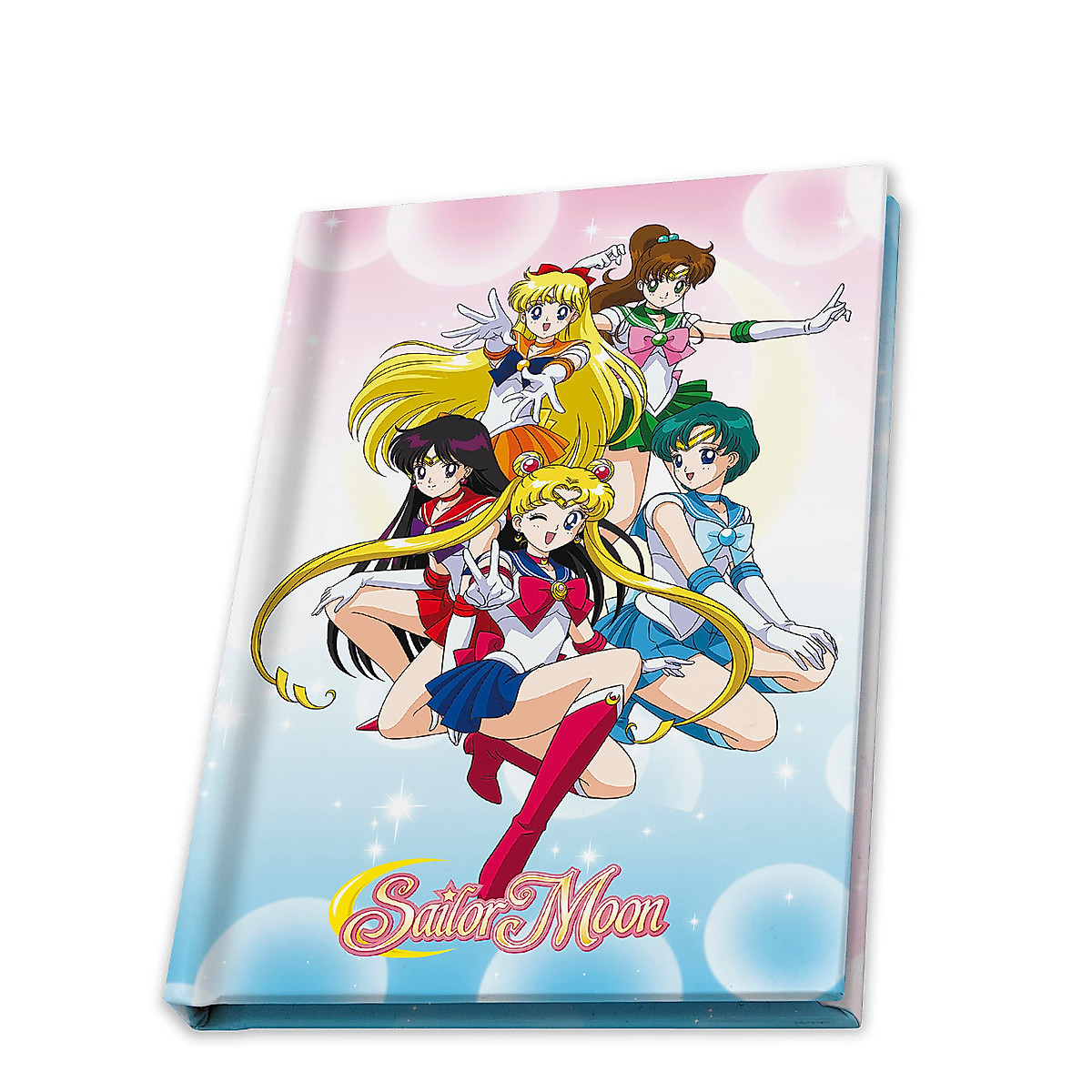 ABYSTYLE Sailor Moon Gift Sets Include Ceramic Coffee Tea Mug, Keychain, and Journal Anime Manga Drinkware Home &Kitchen Essentials Dishwasher and Microwave Safe (3 Pc. Moon Princess)