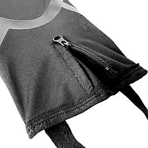 UNBROKENSHOP Shin Sleeves Pro Black 7mm Neoprene, Weightlifting, Deadlift, Rope Climb, Box Jumps for Men and Women, Single (ONE Piece) (L/XL)