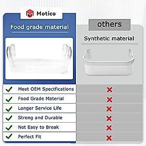 UPGRADED 240323002 Refrigerator Door Bin Shelf Compatible with Frigidaire & Electrolux Parts Replaces 240323006 240323009 240323005 AP2115742 AH429725 EA429725 PS429725