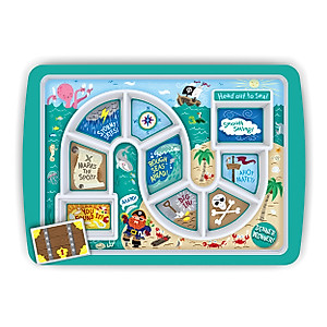 Genuine Fred DINNER WINNER Kids' Dinner Tray, Pirate