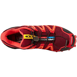 Salomon womens Speedcross 3 W-w trail runners, Bordeaux, 6.5 US
