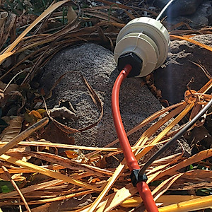 8mm TUBING, SUPER-FLEX For Blumat Watering Systems | RED, 10 Foot Roll | Perfect for Supplying Water to Blumat Carrot Sensors | High-Grade Silicone, Easy & Flexible Handling