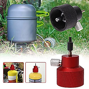 COLOR TREE Airsoft Propane Filling Adapter for Green Gas Tank with Silicone Oil Port Gas Adapter Avoid Leak Black