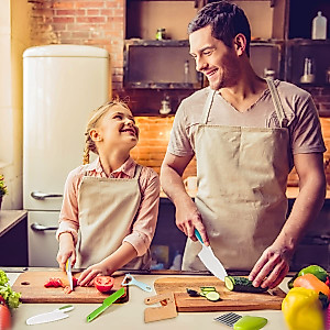 HANHAN 8 PCS Kids Knife Set, Include 4 Pcs Plastic Knives with Serrated Edges, Crinkle Cutter, Y Peeler, Crocodile Wood Knife & Durable Cutting Board for Fruit, Vegetable, Bread, Cake & more (#A)