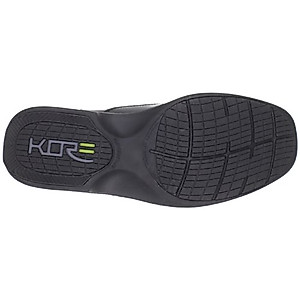 Nunn Bush Men's Bleeker Street Slip On Loafer with KORE Slip Resistant Comfort Technology, Black, 12 Wide US