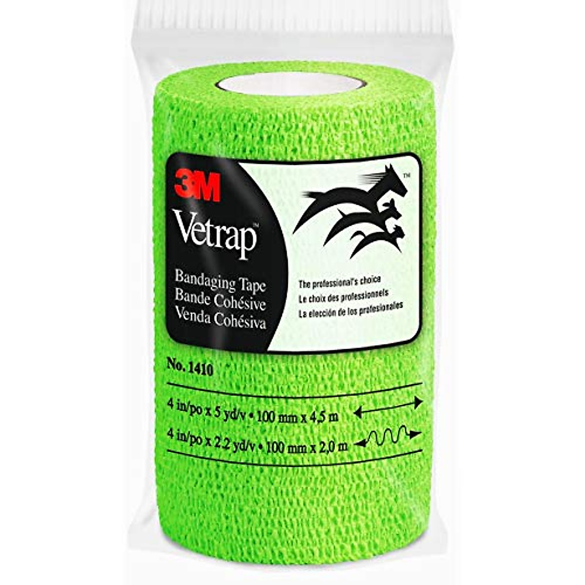 3M Vetrap Bandaging Tape 1404 Red [PRICE is per ROLL]