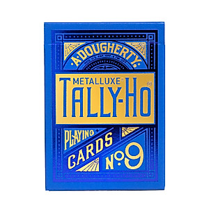 Tally-Ho MetalLuxe Blue Playing Cards