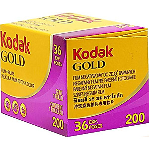 Kodak Gold 200 Color Negative Film (ISO 200) 35mm 36-Exposures, 603 3997