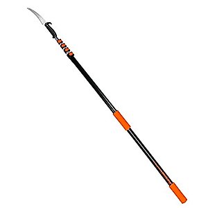 Buyplus Manual Pruning Pole Saw - 20 Foot Hand Pruning Saw for Tree Trimming, High Reach Tree Pruner with Extension Pole