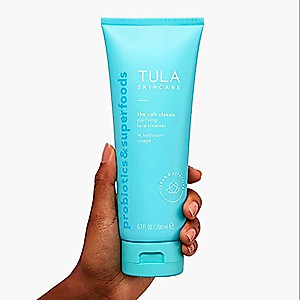 TULA Skin Care Supersize Cult Classic Purifying Face Cleanser | Gentle and Effective Face Wash, Makeup Remover, Nourishing and Hydrating | 6.7 oz.