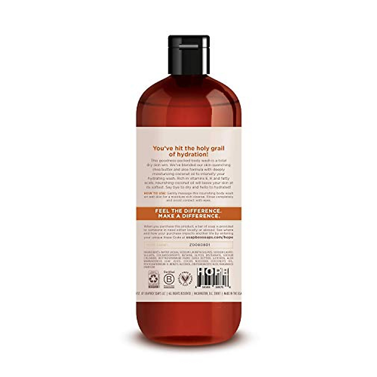 Soapbox Coconut Milk & Sandalwood Body Wash - 16 fl oz